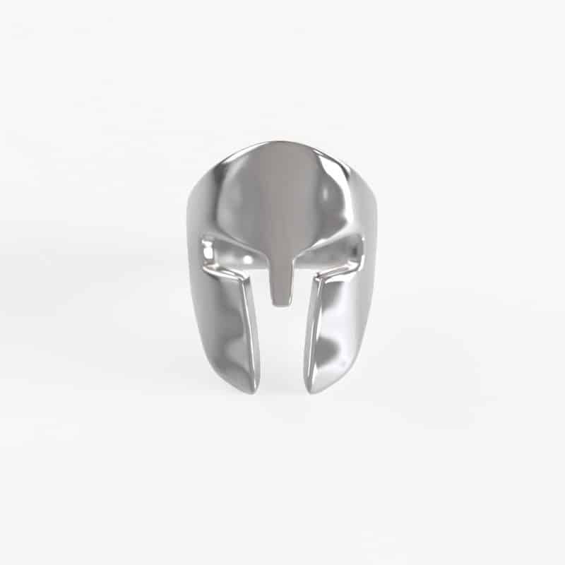 Spartan Elmo Ring - 925 Sterling Silver - Feel No Pain
