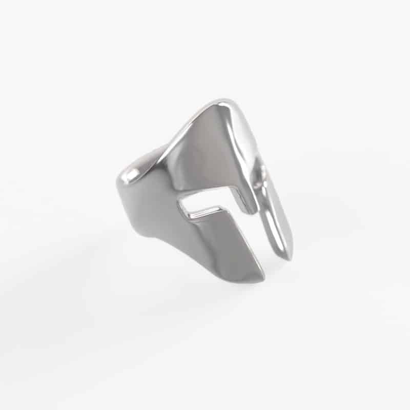 Spartan Elmo Ring - 925 Sterling Silver - Feel No Pain