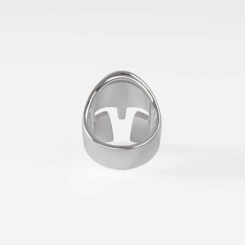 Spartan Elmo Ring - 925 Sterling Silver - Feel No Pain